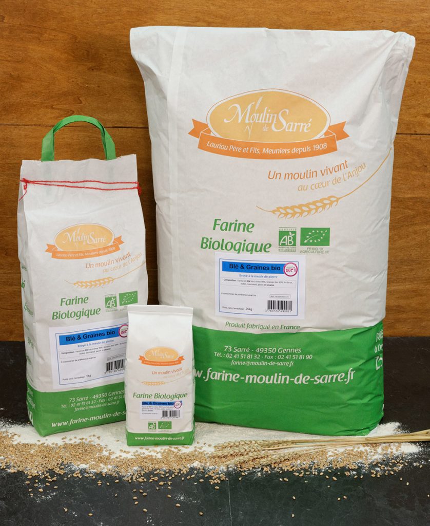 Farine de Campagne BIO | Farine du Moulin de Sarré
